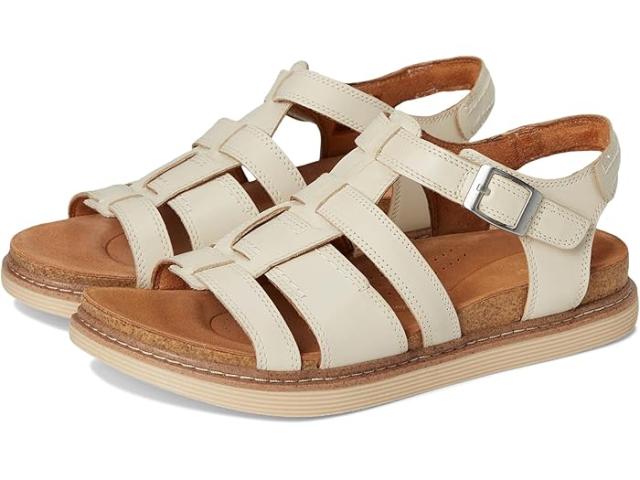 (取寄) クラークス レディース アーウェル サン Clarks women Arwell Sun Cream Leather