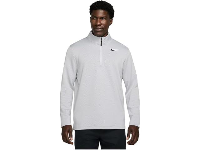 (取寄) ナイキ メンズ ビクトリー ドライ-フィット 1/2-ジップ ゴルフ トップ Nike men Victory Dri-fit 1/2-zip Golf Top Wolf Grey/Black/Black