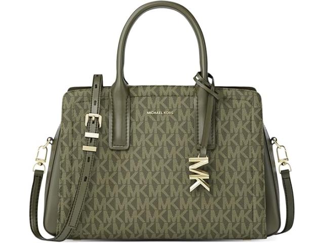 (取寄) マイケルコース レディース ライラ スモール サッチェル MICHAEL Michael Kors women Laila Small Satchel Ivy