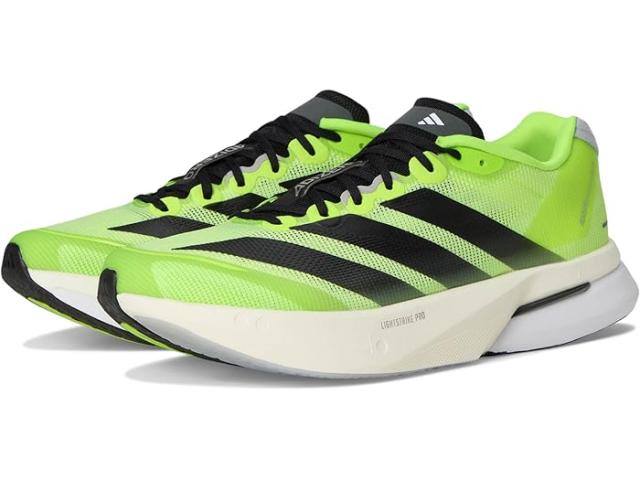(取寄) アディダス ランニング メンズ アディゼロ ボストン 13 ランニング シューズ adidas Running men Adizero Boston 13 Running Shoes Lucid Lemon/Black/Halo Silver