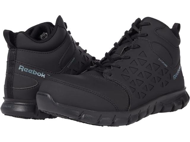 (取寄) リーボック ワーク メンズ サブライト クッション ワーク コンプ トゥ エー Reebok Work men Reebok Work Sublite Cushion Work Comp Toe EH Black