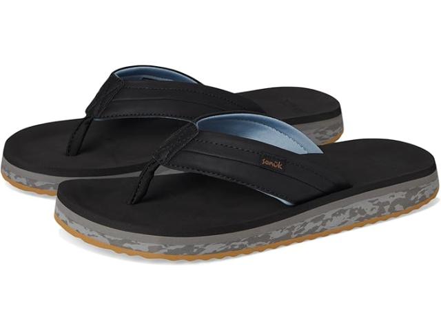 (取寄) サヌーク メンズ  Sanuk men Tiderush Black