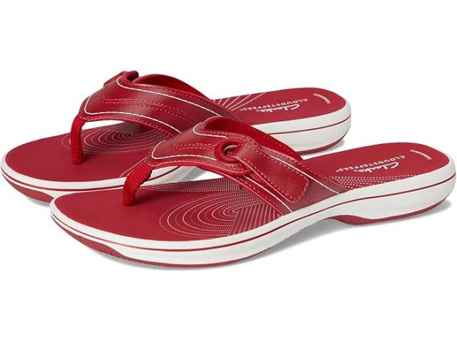 (取寄) クラークス レディース ブリーズ レイナ Clarks women Breeze Reyna Cherry Synthetic