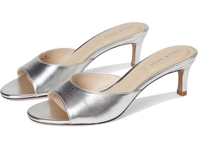 (取寄) ペレ モーダ レディース スライド Pelle Moda women Unia Slide Silver