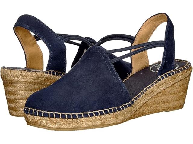(取寄) トニー ポンズ レディース トレンプ Toni Pons women Tremp Navy Suede