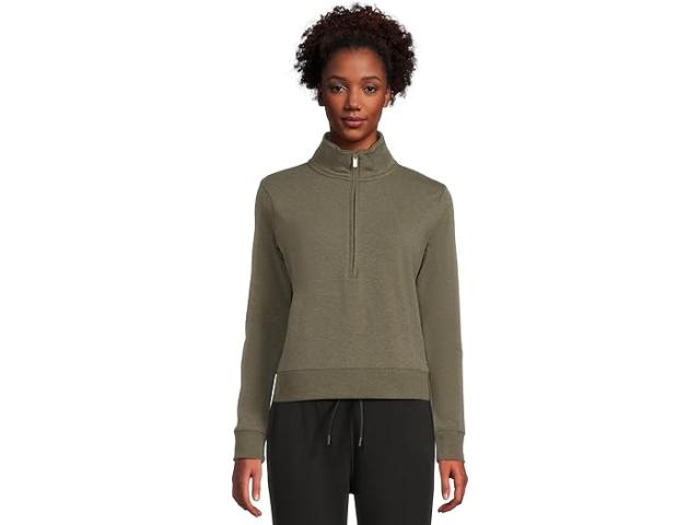 (取寄) トラヴィスマシュー レディース クラウド ハーフ ジップ TravisMathew women Cloud Half Zip Heather Grape Leaf