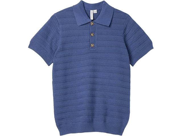 (取寄) ジャニー アンド ジャック ボーイズ ポロ セーター (トドラー/リトル キッズ/ビッグ キッズ) Janie and Jack boys Polo Sweater (Toddler/Little Kids/Big Kids) Blue