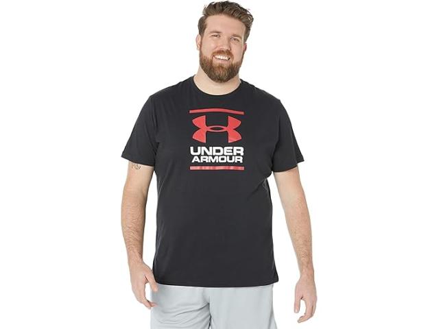 (取寄) アンダーアーマー メンズ グローバル ファウンデーション ショートスリーブ Tシャツ Under Armour men Global Foundation Short-Sleeve T-Shirt Black/White/Red