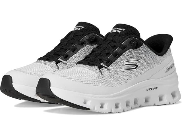 (取寄) スケッチャーズ レディース アーチ フィット グライド-ステップ プロ スリップインズ SKECHERS women Arch Fit Glide-Step Pro Slip-Ins White Black