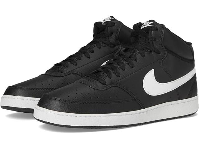 (取寄) ナイキ メンズ コート ビジョン ミッド ネクスト ネイチャー Nike men Court Vision Mid Next Nature Black/White/Black