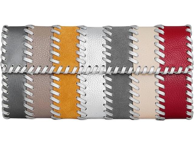 (取寄) レベッカミンコフ レディース パッチワーク クラッチ Rebecca Minkoff women Patchwork Clutch Siren/Porcelain/Cloud Multi