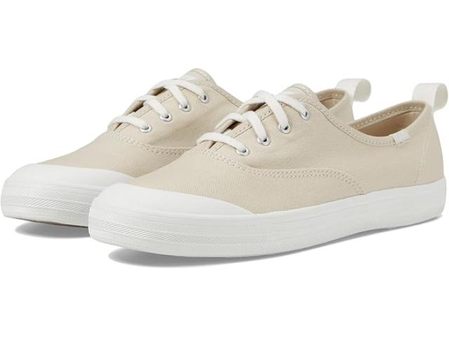 (取寄) ケッズ レディース チャンピオン トゥ キャップ レース アップ Keds women Champion Toe Cap Lace Up Oatmeal Canvas