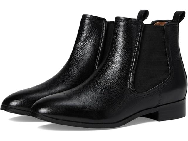 (取寄) ジョンストン&マーフィー レディース ティンズリー チェルシー ブーティ Johnston & Murphy women Tinsley Chelsea Bootie Black