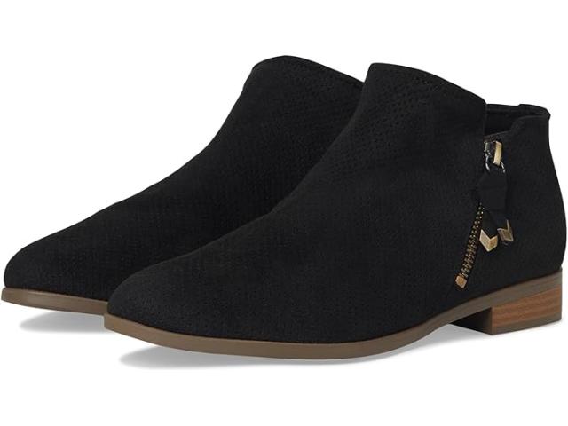 (取寄) ドクターショール レディース リバリー ジップ ショート ブーツ Dr. Scholl's women Reverie Zip Short Boots Black