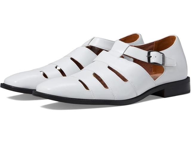 (取寄) ステイシー アダムス メンズ カルデロン シティ サンダル Stacy Adams men Calderon City Sandal White