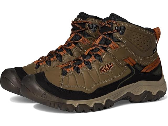 (取寄) キーン メンズ ターギー Iv ウォータープルーフ ハイキング ブーツ KEEN men Targhee IV Waterproof Hiking Boot Sea Turtle/Roasted Pecan