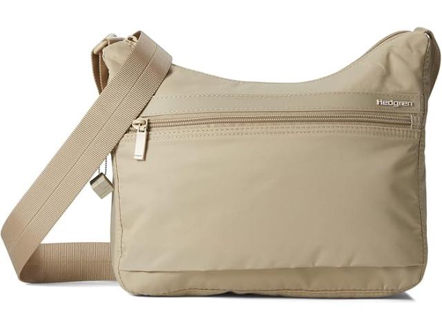 (取寄) ヘデグレン レディース ハーパーズ スモール Rfid ショルダー バッグ Hedgren women Harper's Small RFID Shoulder Bag Cashmere Beige