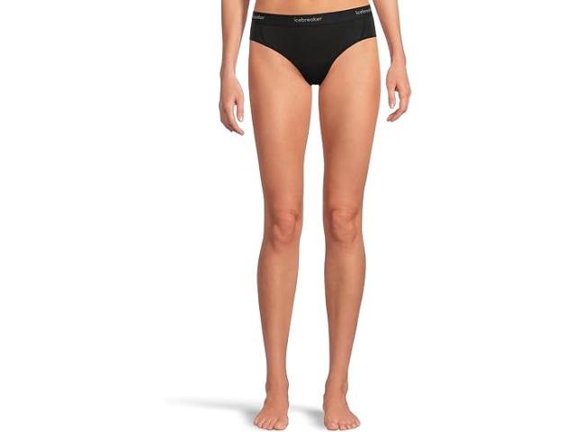 (取寄) アイスブレイカー レディース メリノ ブレンド 125 クール-ライト スプライト ヒップスター Icebreaker women Merino Blend 125 Cool-Lite Sprite Hipster Black