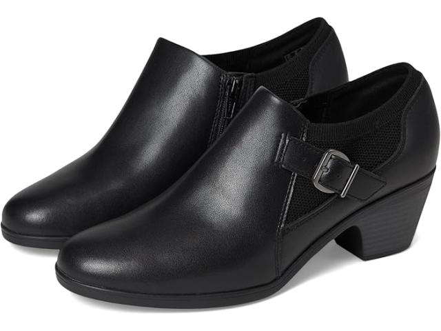 (取寄) クラークス レディース エミリー 2 ダーシー Clarks women Emily 2 Darcey Black Leather