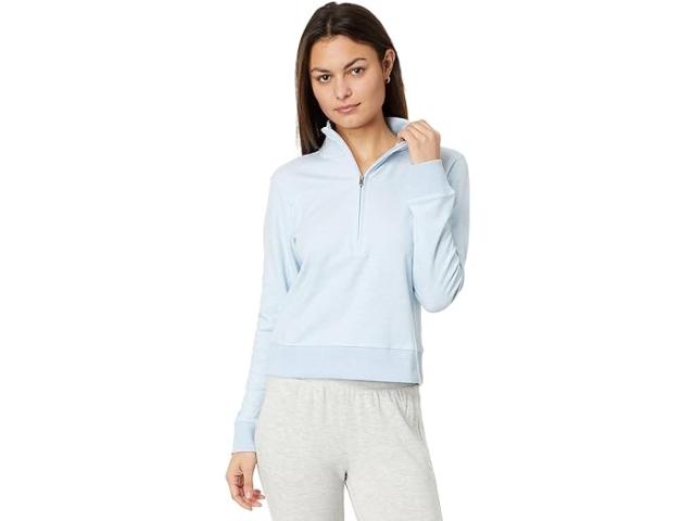 (取寄) トラヴィスマシュー ゴルフ ウェア レディース クラウド 1/2 ジップ TravisMathew women Cloud 1/2 Zip Heather Kentucky Blue