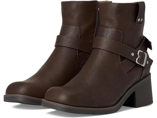 (取寄) ドクターショール レディース ジャニス ラギッド ショート ブーツ Dr. Scholl's women Janis Rugged Short Boots Dark Brown