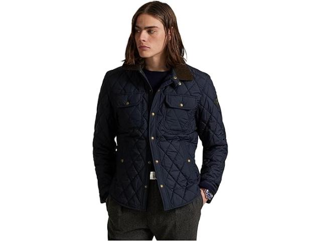 (取寄) ラルフローレン メンズ キルテッド ジャケット Polo Ralph Lauren men Beaton Quilted Jacket College Navy