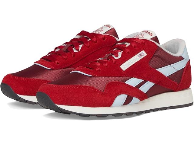 (取寄) リーボック ライフスタイル メンズ クラシック ナイロン Reebok Lifestyle men Classic Nylon Classic Burgundy/Flash Red/Glass Blue