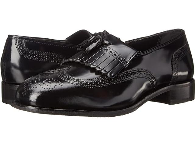 (取寄) フローシャイム メンズ レキシントン ウィングチップ タッセル スリッポン Florsheim men Lexington Wingtip Tassel Slip-On Black