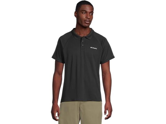 (取寄) コロンビア メンズ アルパイン チル プロ ポロ Columbia men Alpine Chill Pro Polo Black
