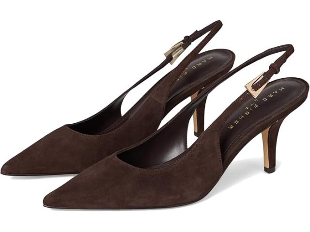 (取寄) マークフィッシャー レディース  Marc Fisher LTD women Dorie Dark Brown Suede