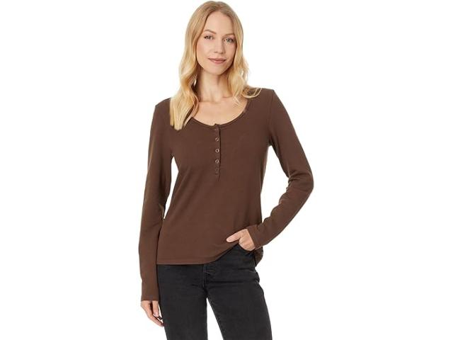 (取寄) トードアンドコー レディース ポンデローザ ロング スリーブ ヘンリー Toad&Co women Ponderosa Long Sleeve Henley Chestnut
