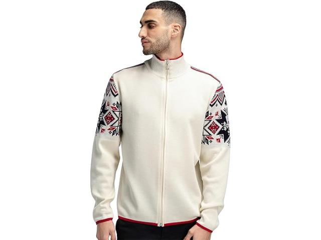 (取寄) ダーレオブノルウェー メンズ ジャケット Dale of Norway men Varberg Jacket Off-White/Marine/Raspberry