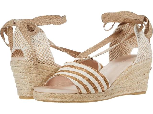 (取寄) エリックマイケル レディース サラ Eric Michael women Sara Taupe Stripe