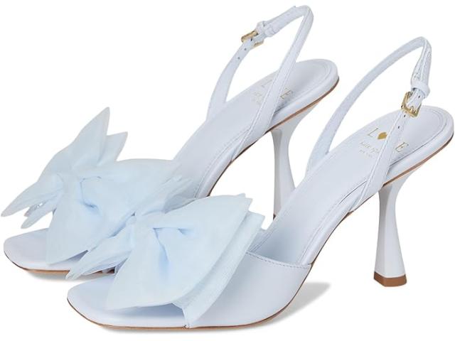 (取寄) ケイトスペード レディース ビュー メッシュ ヒールド サンダル Kate Spade New York women Beau Mesh Heeled Sandal Taro Milk