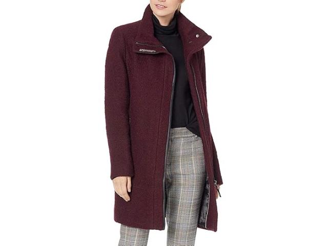 (取寄) カルバンクライン レディース ウール ジャケット   women Wool Jacket Chianti Black