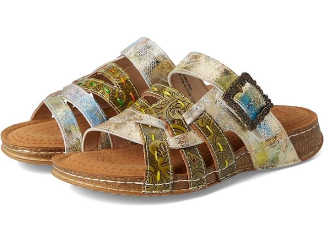 (取寄) ラルティストバイスプリングステップ レディース カラミティジェイ L'Artiste by Spring Step women Calamityjay Olive Multi