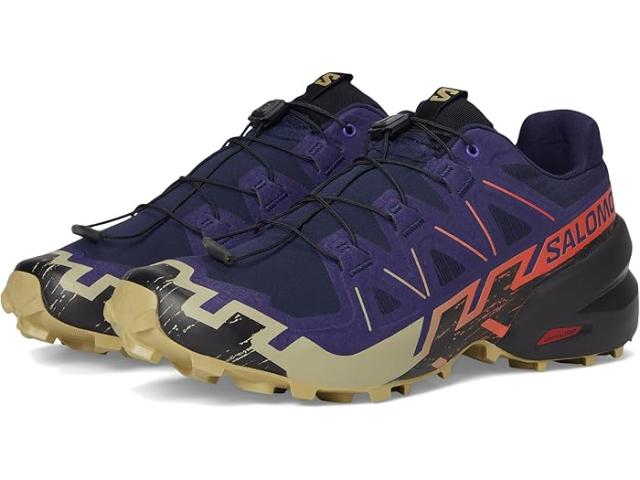 (取寄) サロモン メンズ スピードクロス 6 Salomon men Speedcross 6 Maritime Blue/Black/Cherry Tomato
