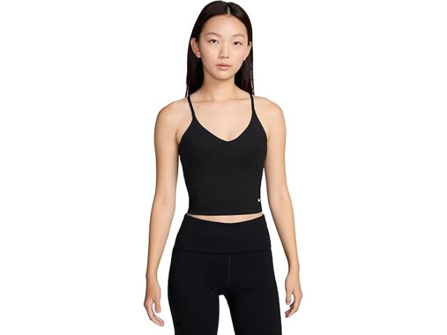 (取寄) ナイキ レディース インディ ブラ タンク Nike women Indy Bra Tank Black/White
