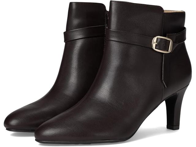 (取寄) ライフストライド レディース ギルド 3 ジップ ショート ブーツ LifeStride women Guild 3 Zip Short Boots Dark Chocolate