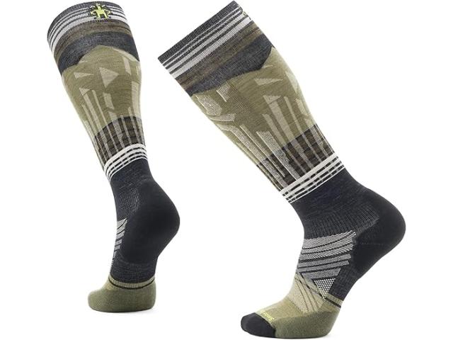 (取寄) スマートウール メンズ スキー ターゲッティド クッション サミット ショット オーバー ザ カーフ ソックス Smartwool men Smartwool Ski Targeted Cushion Summit Shot Over The Calf Socks Black