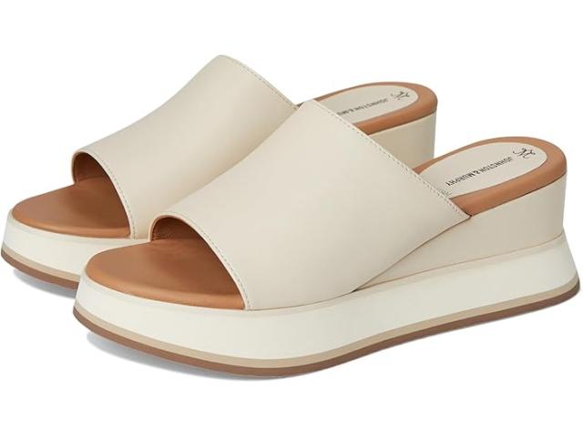 (取寄) ジョンストン&マーフィー レディース コリーン スライド Johnston & Murphy women Colleen Slide Bone Nappa Leather