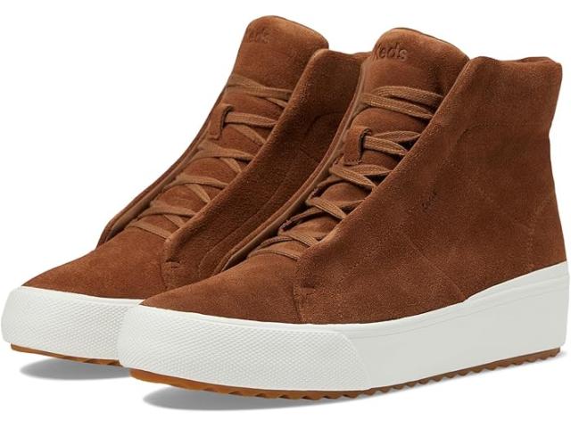 (取寄) ケッズ レディース レミ ミッド ブーティ Keds women Keds Remi Mid Bootie Chestnut Suede