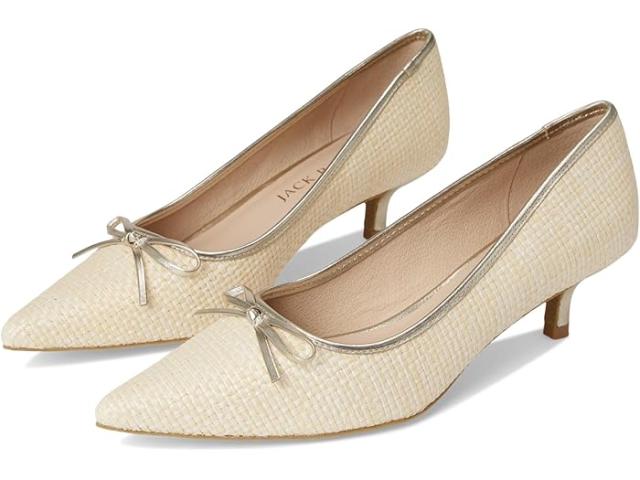 (取寄) ジャック ロジャース レディース ポンプ Jack Rogers women Pammi Pump Natural/Jacks Platinum