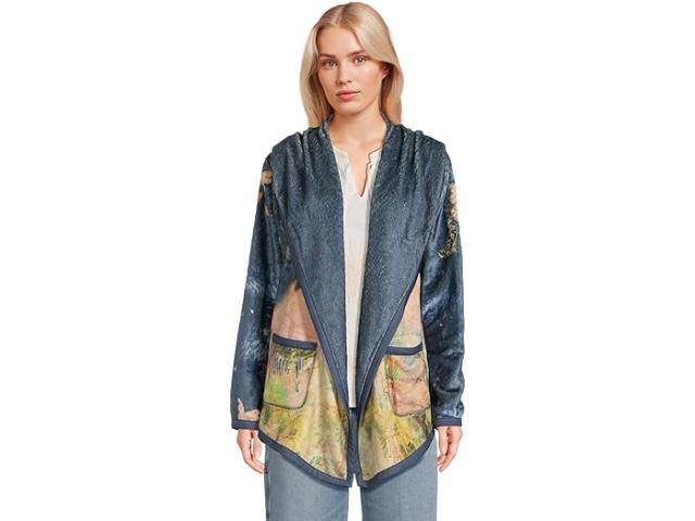 (取寄) ジョニー ワズ レディース ジョアン シェルパ ジャケット (リバーシブル) Johnny Was women Joan Sherpa Jacket (Reversible) Aurelius