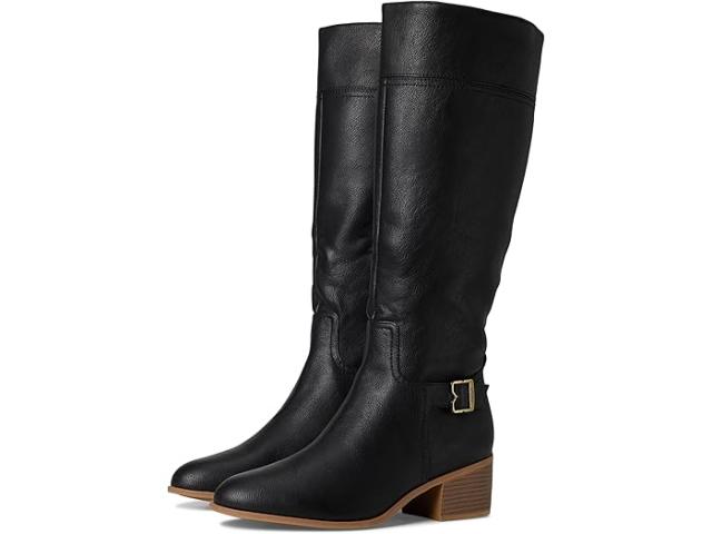 (取寄) ドクターショール レディース アデリーヌ ジップ トール ブーツ Dr. Scholl's women Adeline Zip Tall Boots Black