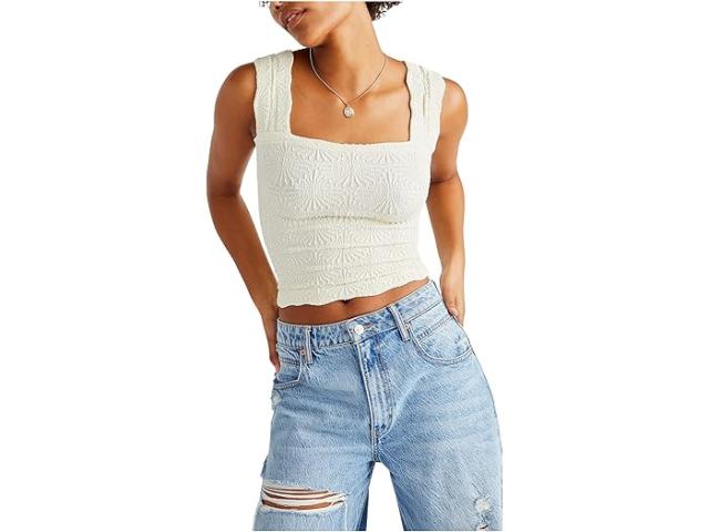 (取寄) フリーピープル レディース ラブ レターズ カミ Free People women Love Letters Cami Ivory