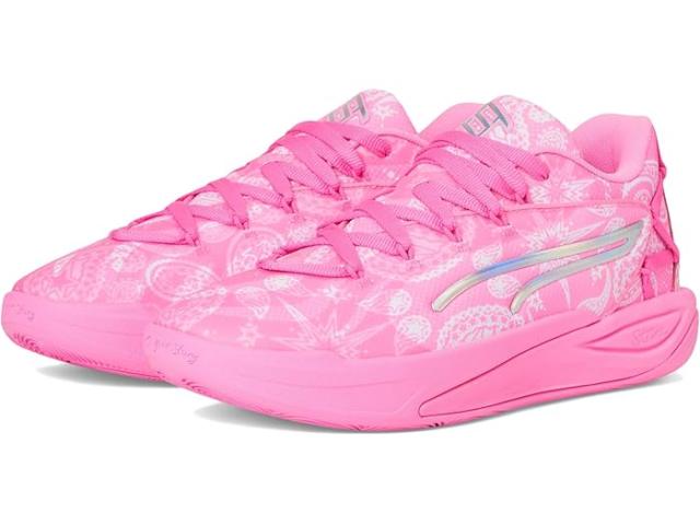 (取寄) プーマ レディース ステューイ バスケットボール シューズ PUMA women Stewie Basketball Shoes Pink Pixel/White