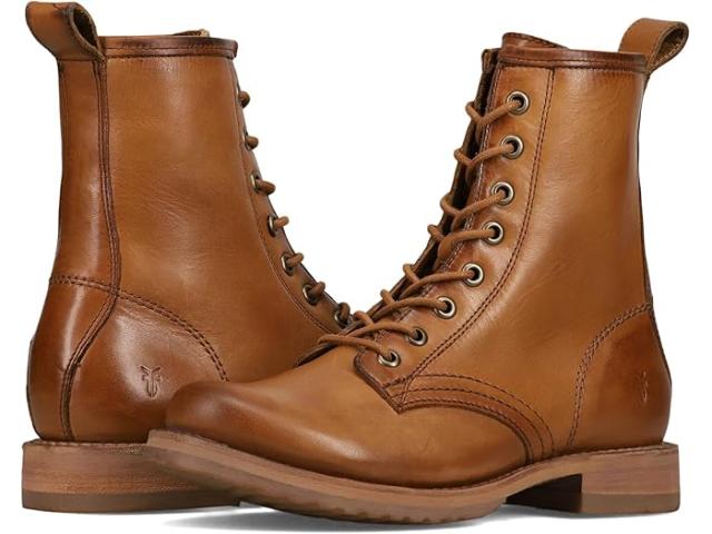 (取寄) フライ レディース ベロニカ フレックス コンバット Frye women Frye Veronica Flex Combat Caramel