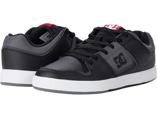 (取寄) DC メンズ キュア カジュアル ロー トップ スケート シューズ スニーカー DC men Cure Casual Low Top Skate Shoes Sneakers Black/Grey