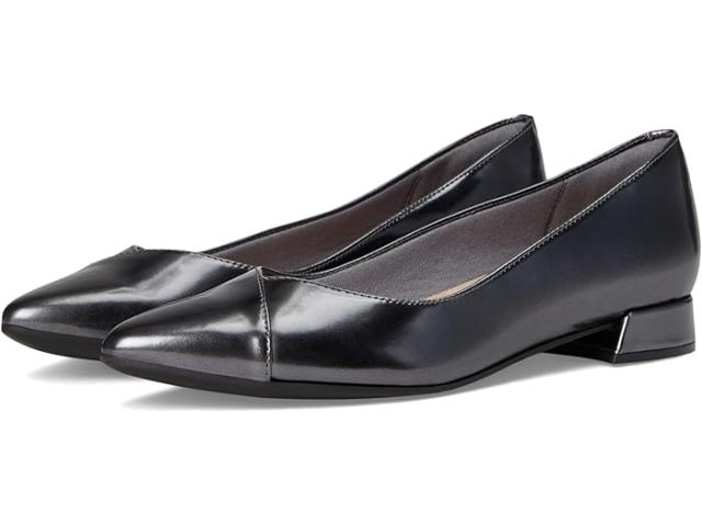 (取寄) クラークス レディース ウィッシュ Clarks women Natalyn Wish Dark Pewter llic Synthetic